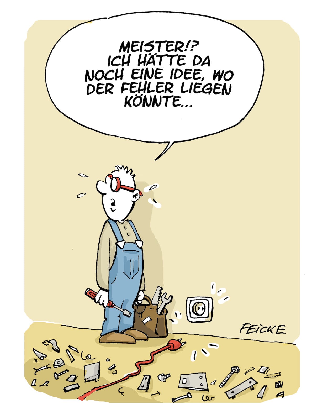 Meister!! | FEICKE Cartoons