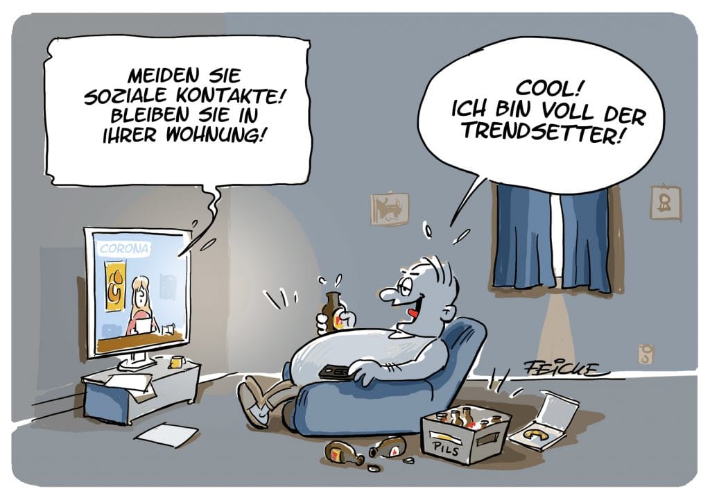 Trendsetter | FEICKE Cartoons